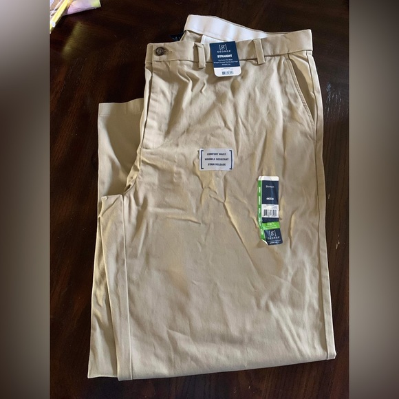 George | Pants | George Mens Premium Straight Fit Khaki Pants 44 X 3 ...